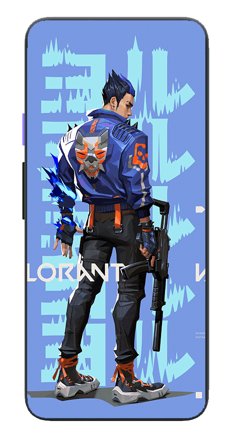 Carcasa Personalizada Valorant Yoru Art – welldonecase